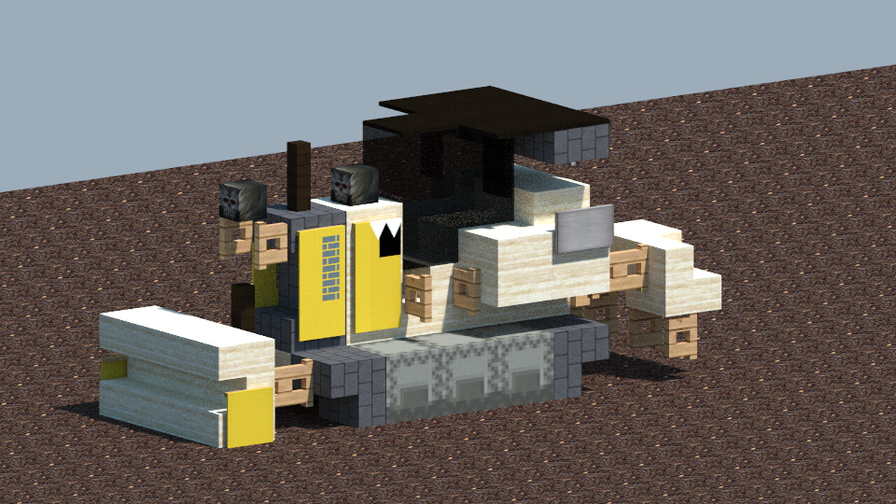 Cat D7e Dozer [With Download] Minecraft Map