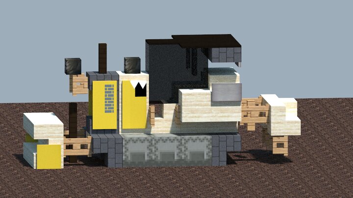 Cat D7e Dozer [With Download] Minecraft Map