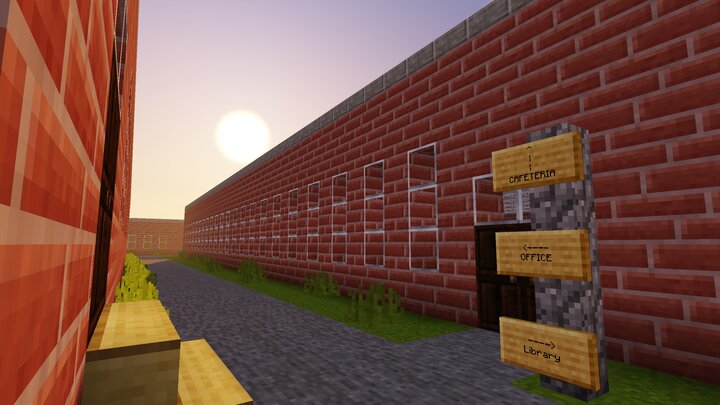 Minecraft High School Minecraft Map