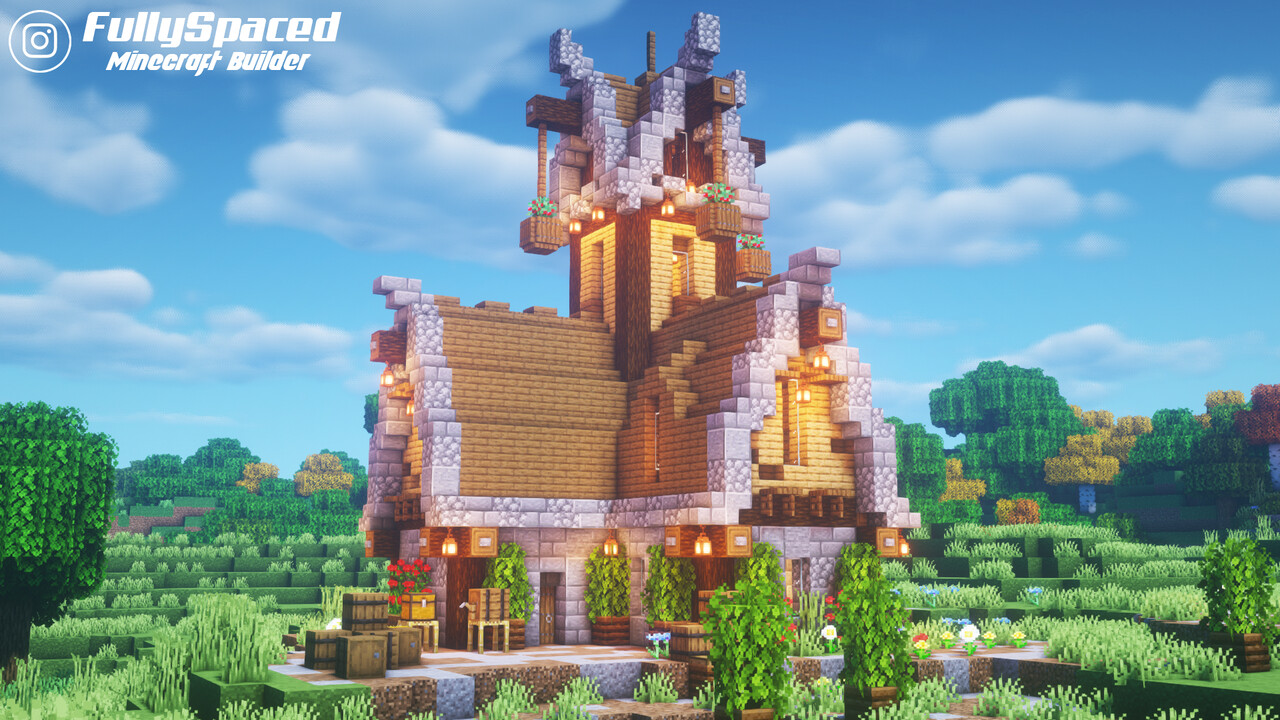 Medieval Enchanting House Minecraft Map