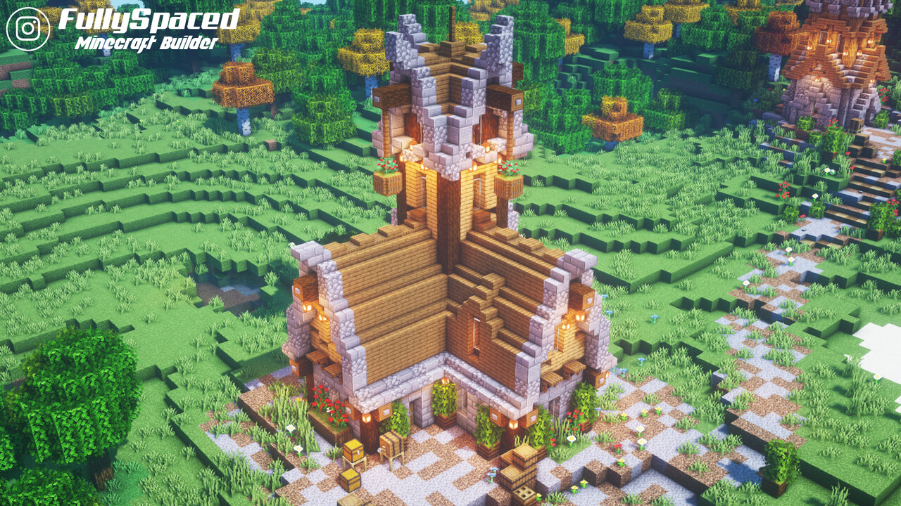 Medieval Enchanting House Minecraft Map