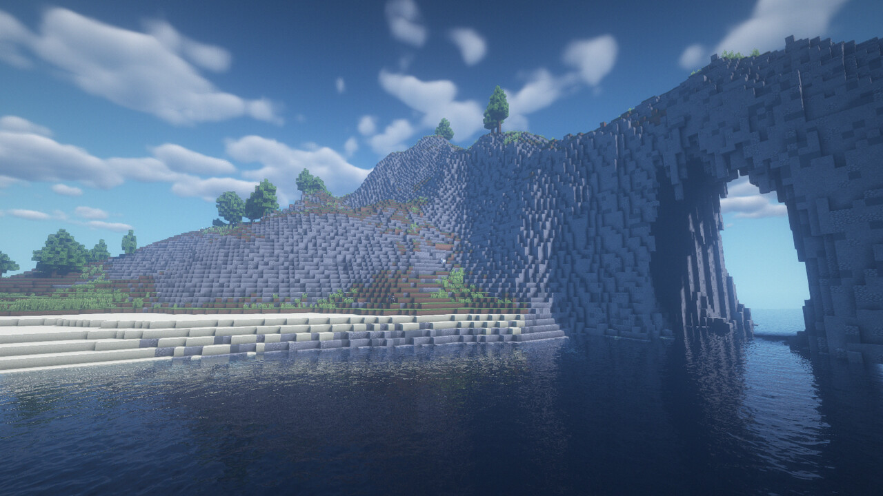 Natural arch Minecraft Map