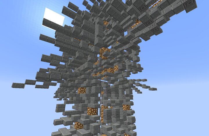 Abstract Stone Architecture Minecraft Map