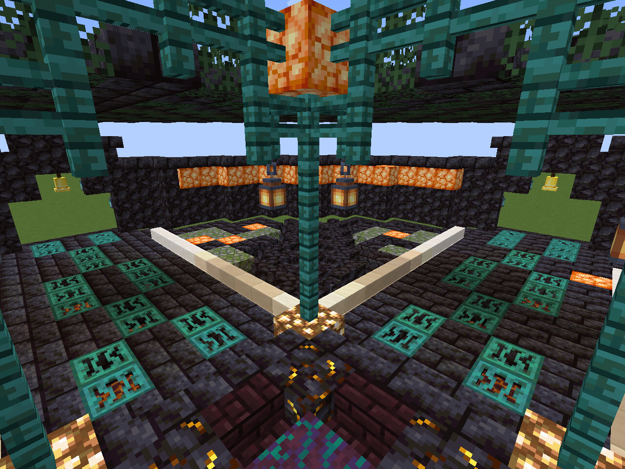 samll server spawn hub lobby Minecraft Map