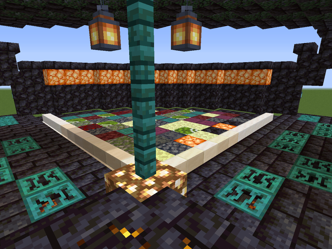 samll server spawn hub lobby Minecraft Map