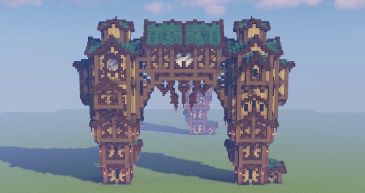 Fantasy Gate Structure Minecraft Map