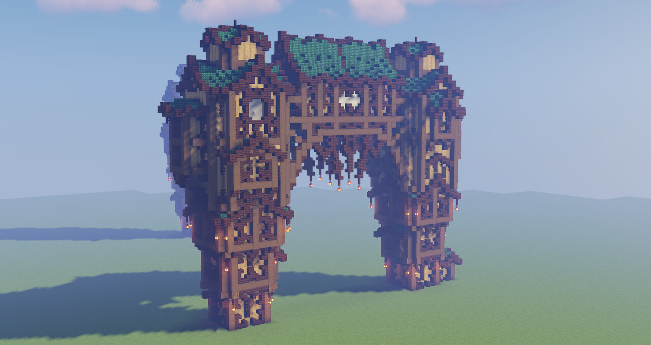 Fantasy Gate Structure Minecraft Map