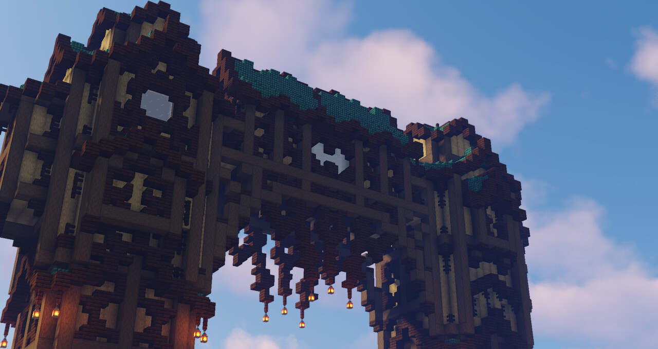 Fantasy Gate Structure Minecraft Map