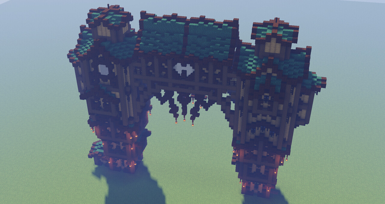 Fantasy Gate Structure Minecraft Map
