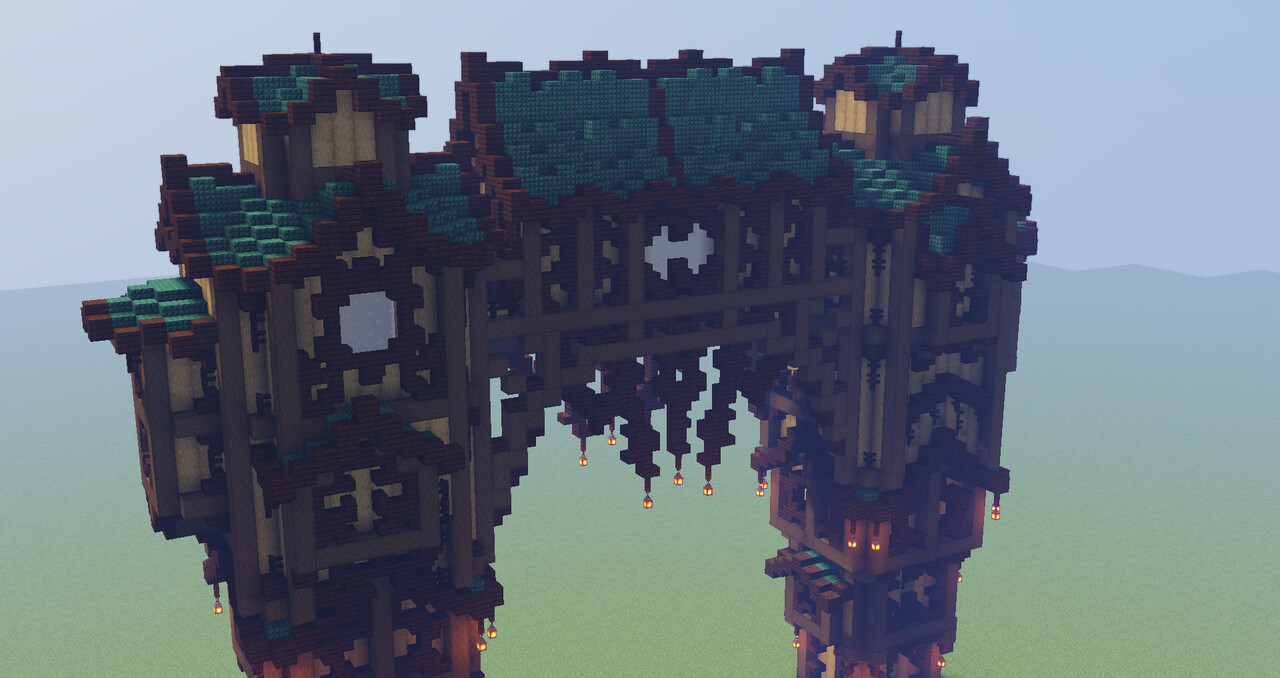 Fantasy Gate Structure Minecraft Map