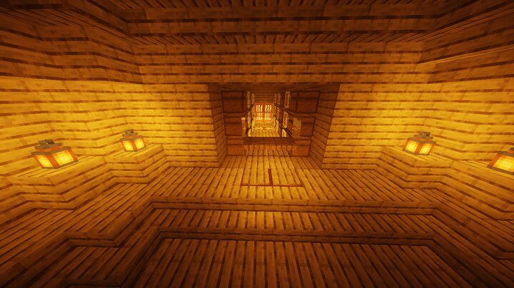 Japanese Mountain House 2 Minecraft Map