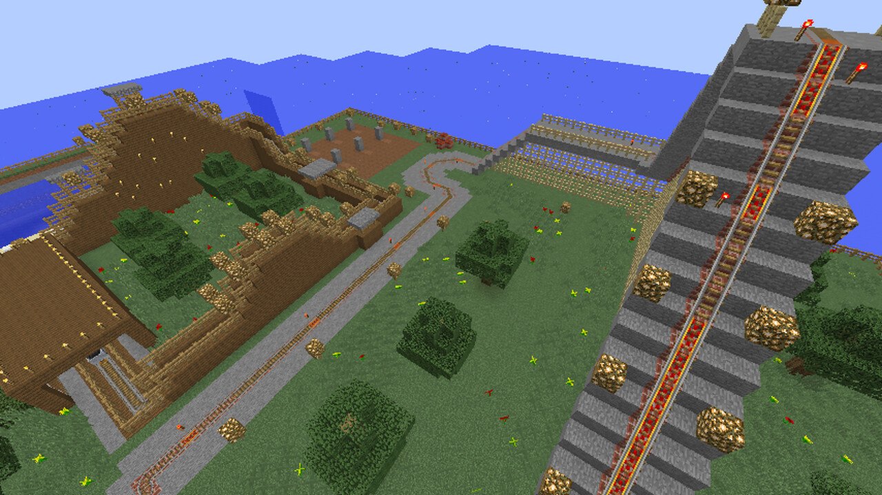 BLOCKWORLD THEME PARK Minecraft Map