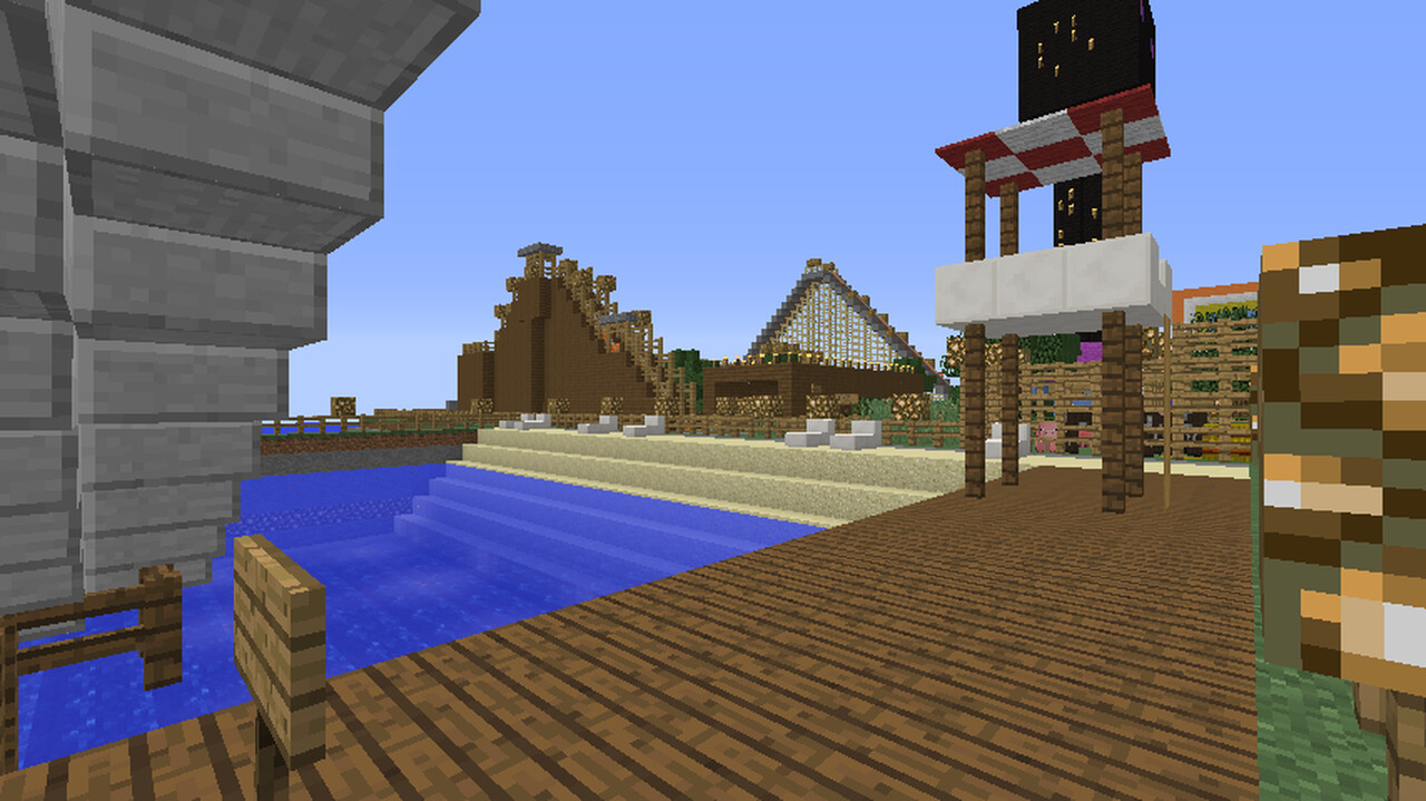 BLOCKWORLD THEME PARK Minecraft Map