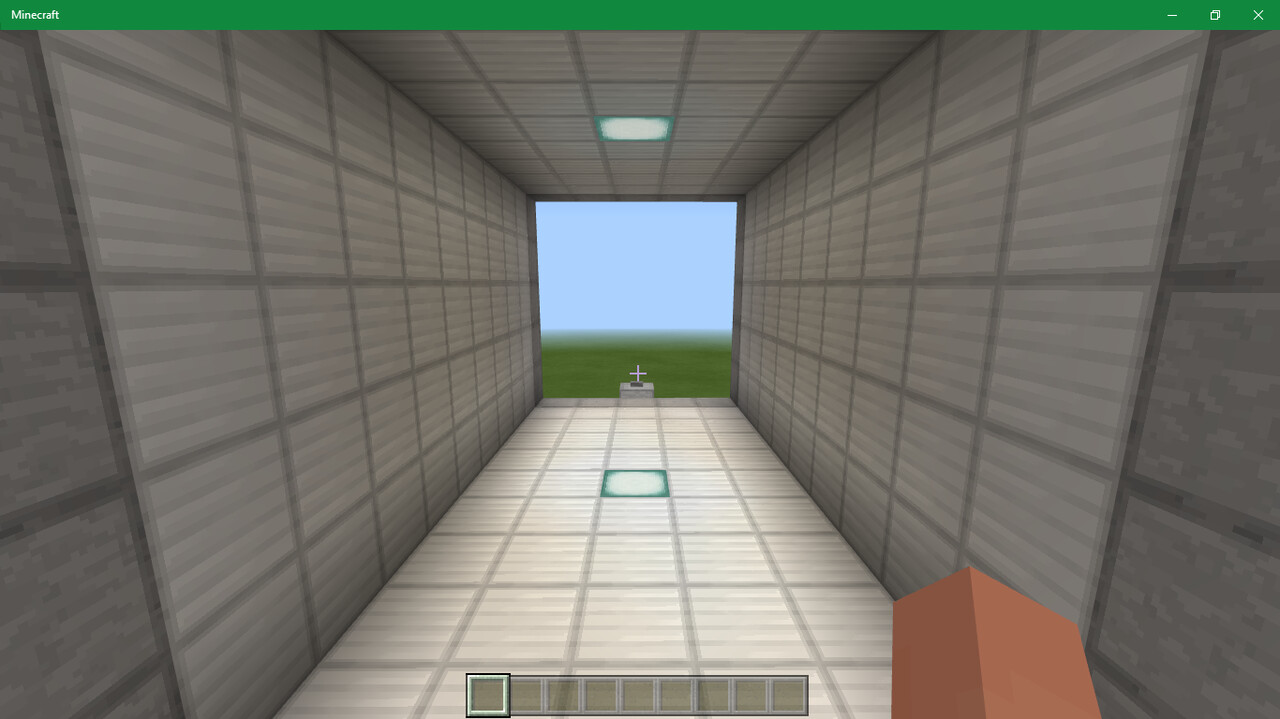 5x5 cave piston door Minecraft Map