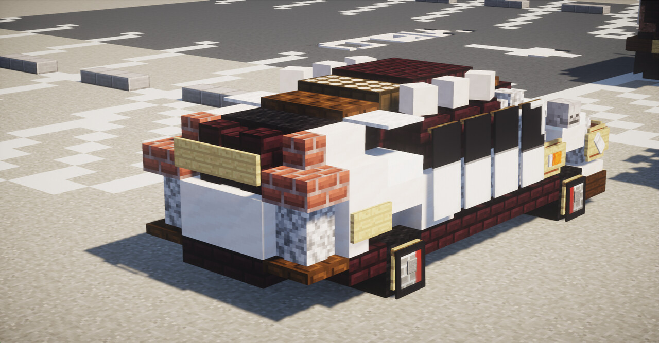 2020 Tesla X (2:1 scale) Minecraft Map