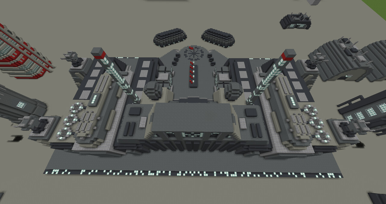 Republic Military base on Coruscant | Minecraft 1.12.2 Minecraft Map