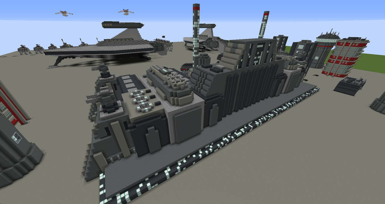 Republic Military base on Coruscant | Minecraft 1.12.2 Minecraft Map