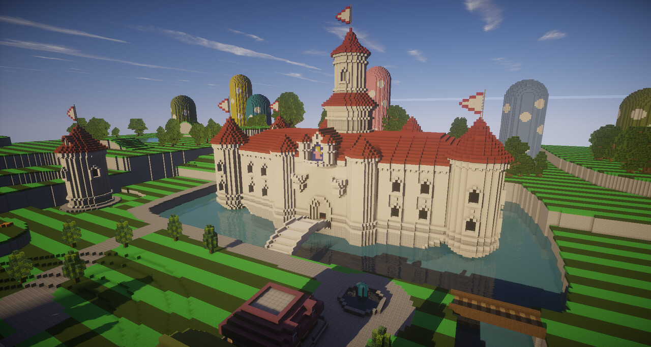 Super Mario Conquest [Adventure map]. Minecraft Map