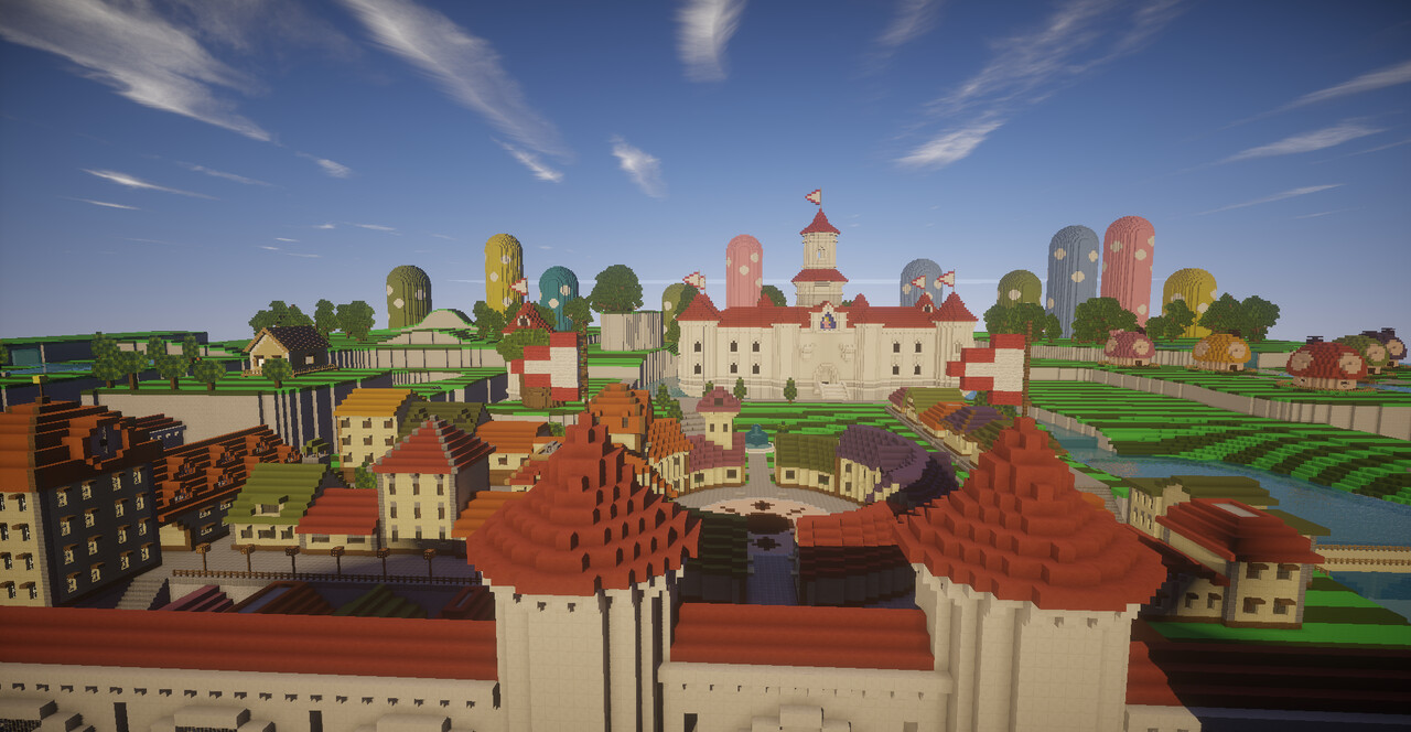 Super Mario Conquest [Adventure map]. Minecraft Map