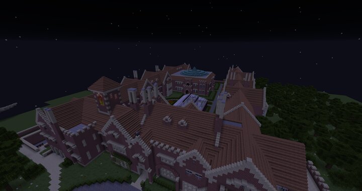 Thornewood Castle / Rose Red Mansion (Stephen King) Minecraft Map