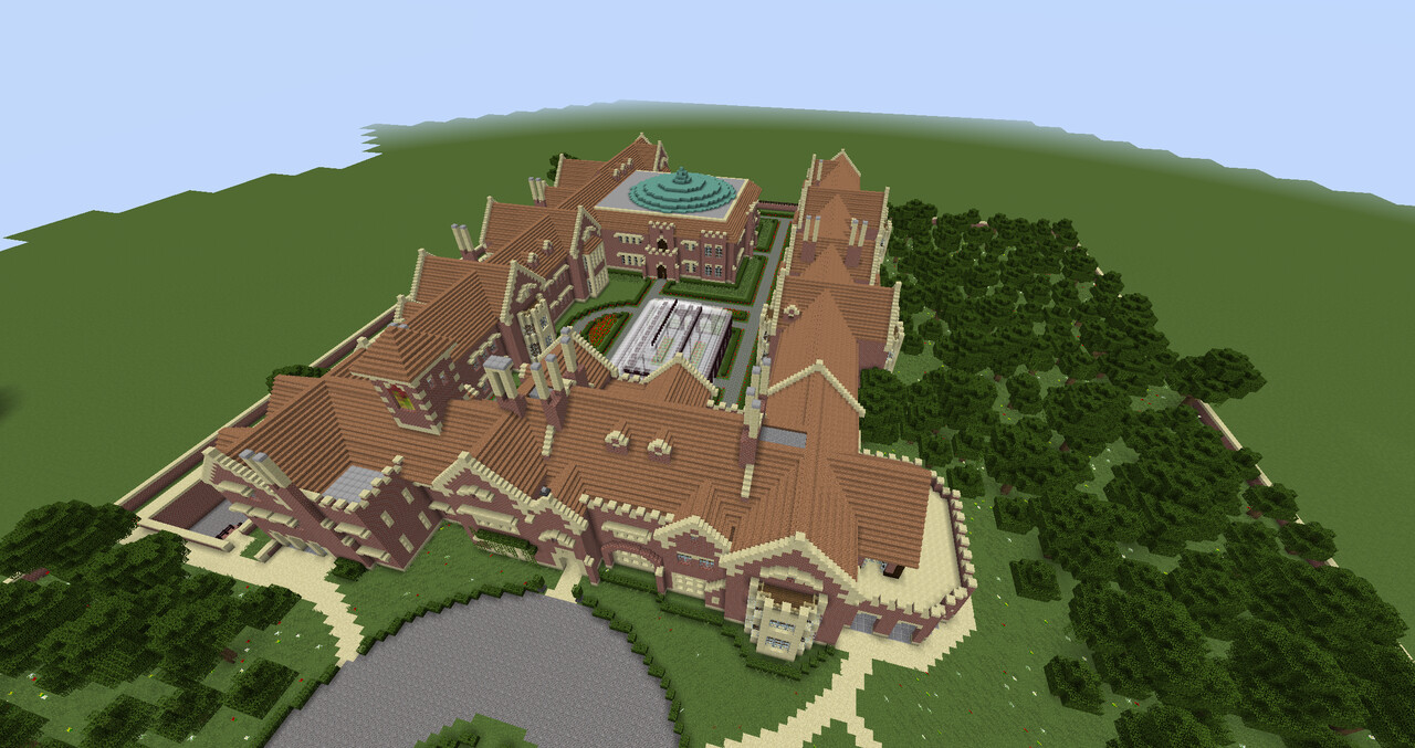 Thornewood Castle / Rose Red Mansion (Stephen King) Minecraft Map