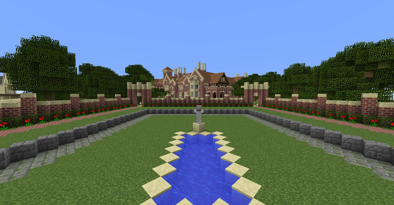 Thornewood Castle / Rose Red Mansion (Stephen King) Minecraft Map