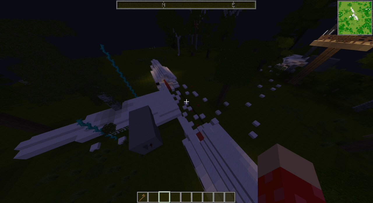 Plane Crash On Island Minecraft Map