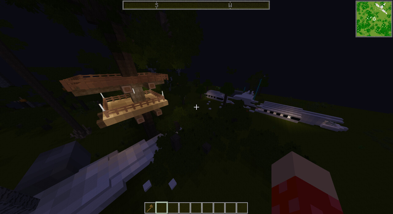 Plane Crash On Island Minecraft Map