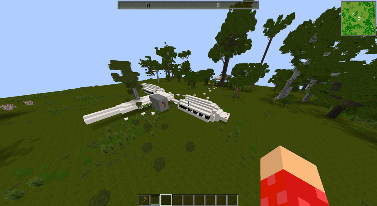 Plane Crash On Island Minecraft Map