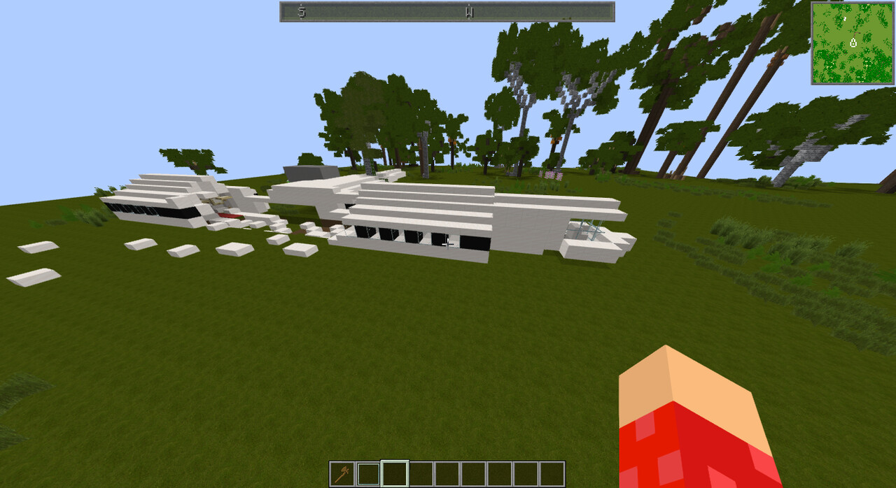 Plane Crash On Island Minecraft Map
