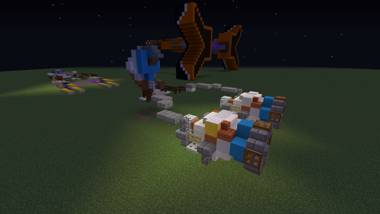 Star Wars: Elan Mak's Podracer Minecraft Map