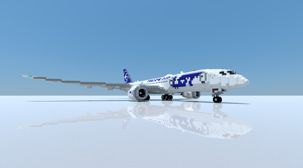 Boeing 787-8 Polish Airlines [+Download] Minecraft Map