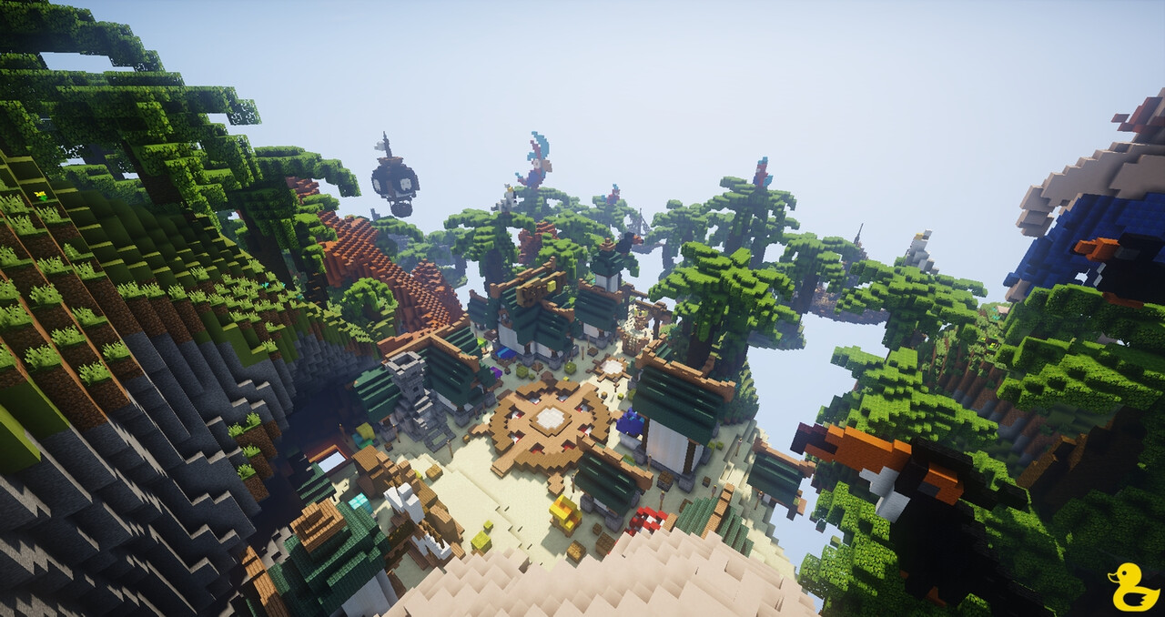 Pirate Server Spawn Minecraft Map