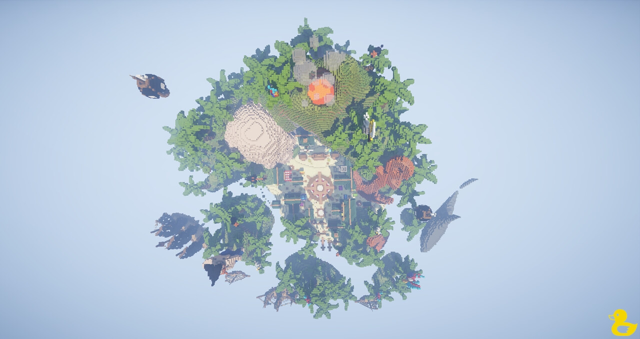 Pirate Server Spawn Minecraft Map