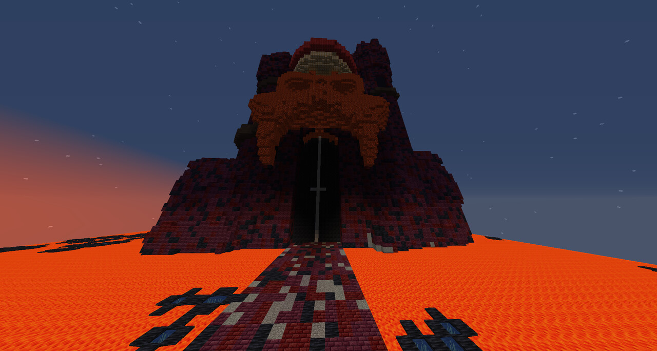 Inferno Throne (Castle GraySkull Remake) Minecraft Map