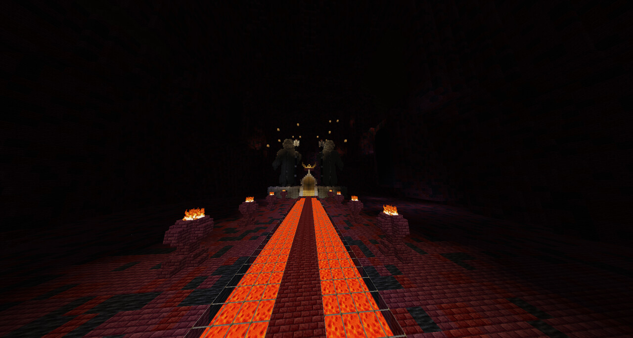 Inferno Throne (Castle GraySkull Remake) Minecraft Map