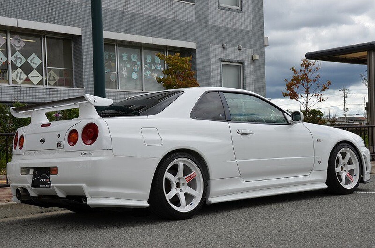 Nissan Skyline R34 Minecraft Map