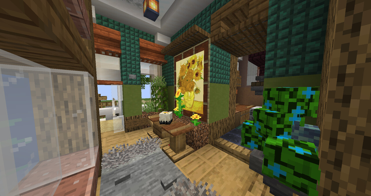 The Blue Lakes - Interior Decorators ! Minecraft Map