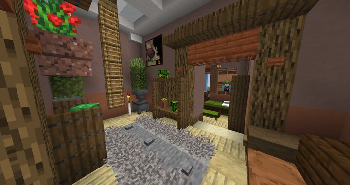 The Blue Lakes - Interior Decorators ! Minecraft Map