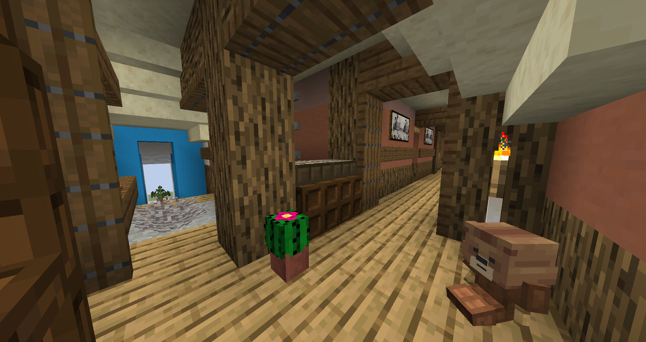 The Blue Lakes - Interior Decorators ! Minecraft Map