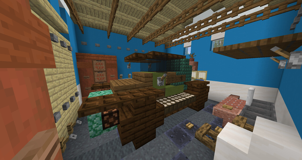 The Blue Lakes - Interior Decorators ! Minecraft Map
