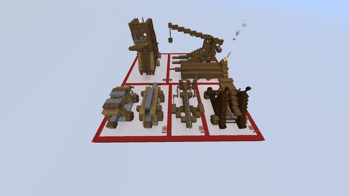 Siege Weapons Bundle Minecraft Map