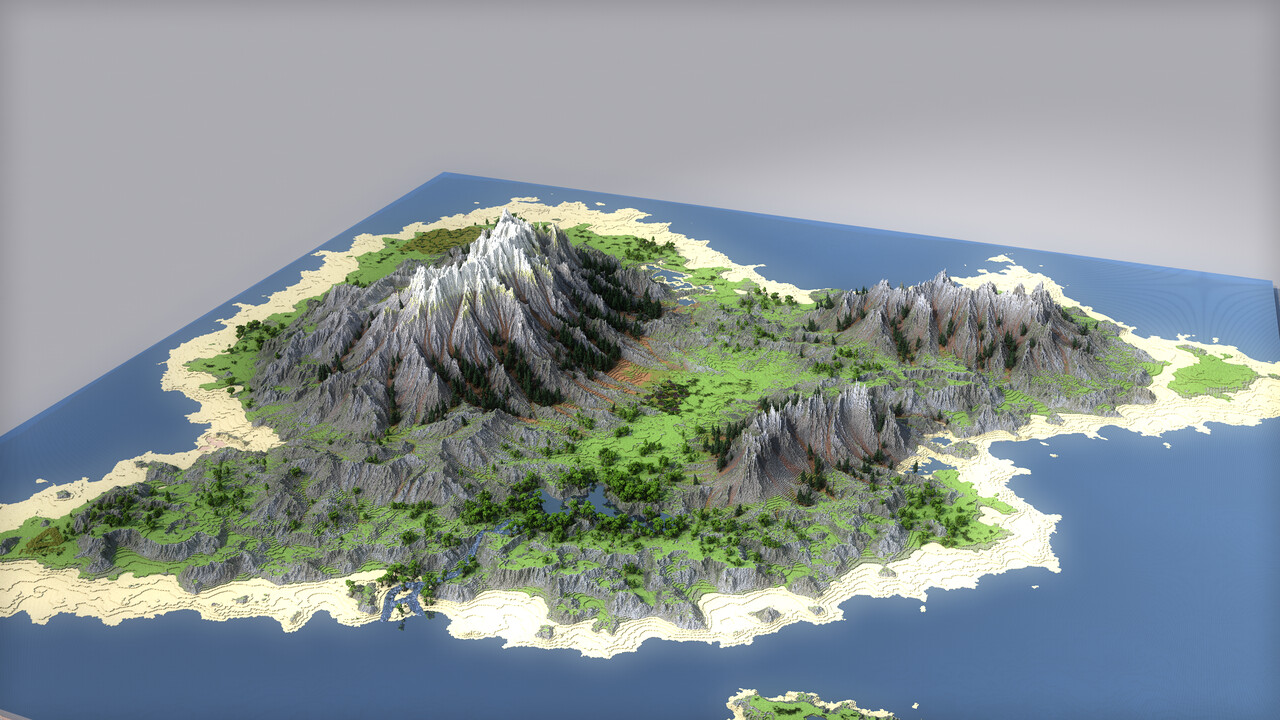 2K X 2K Grande Island - Flawless Art Works Terrain - Terraforming ...