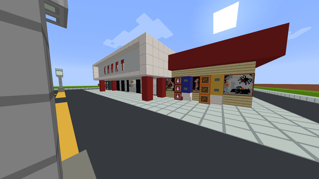 Kmart Supermarket Minecraft Map
