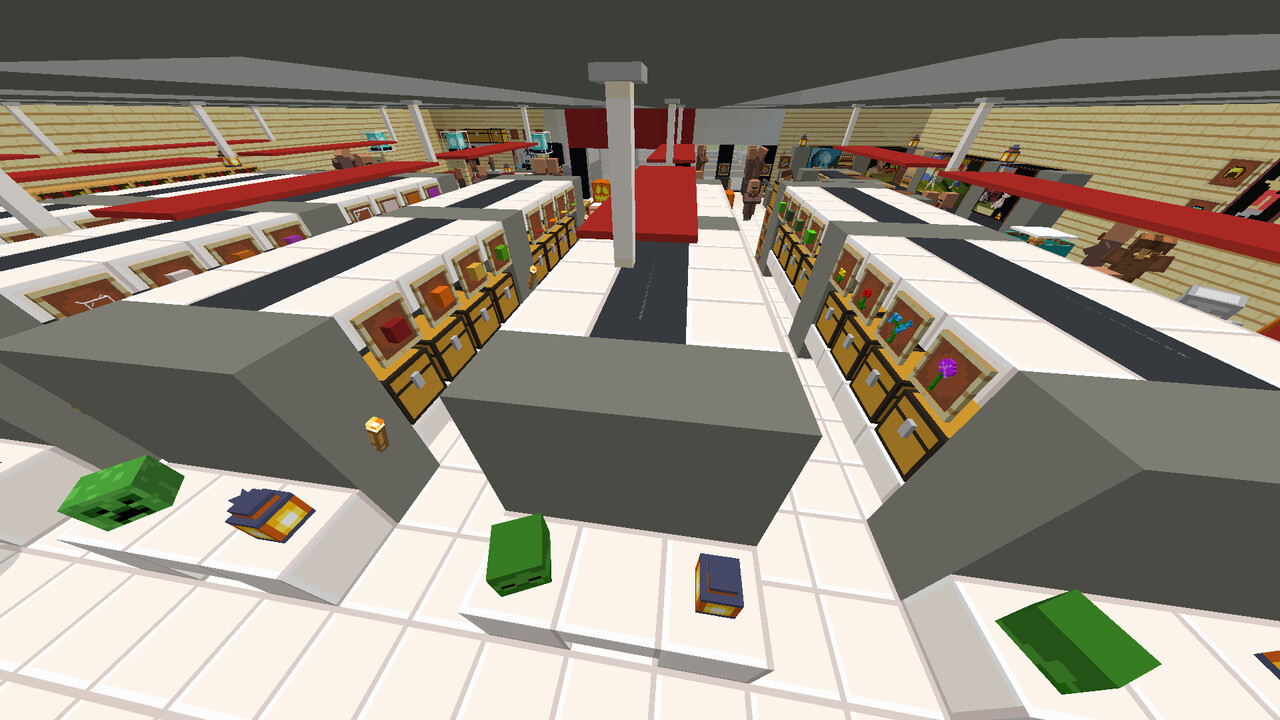 Kmart Supermarket Minecraft Map