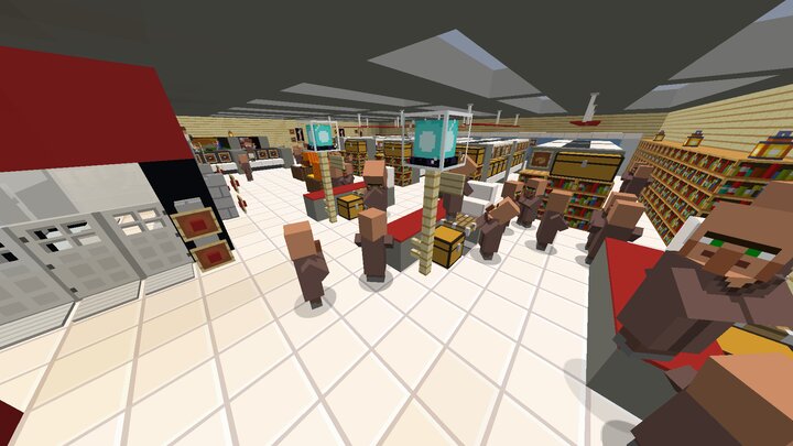Kmart Supermarket Minecraft Map