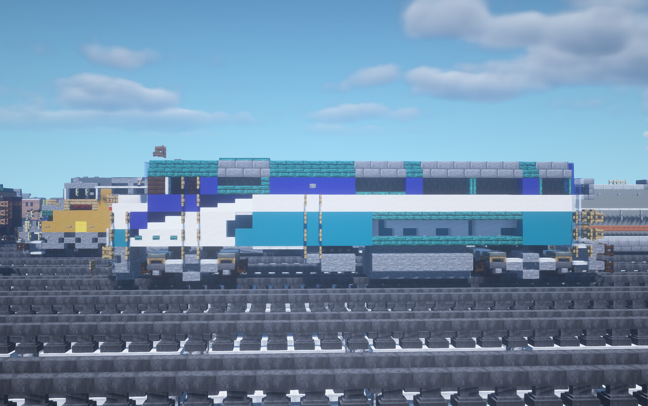 SDNX San Diego Coaster EMD F40-PH Minecraft Map