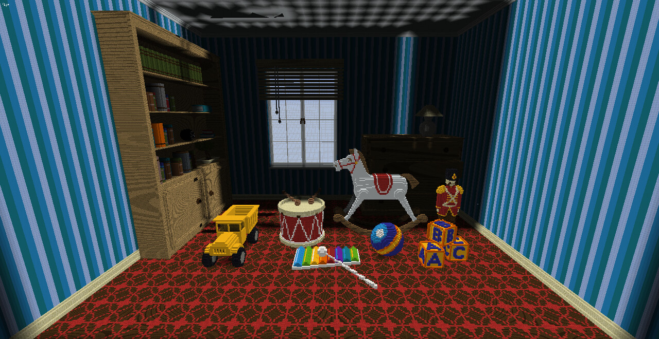 Play Room - Find the Spiders Game. Minecraft Map