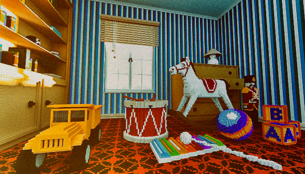 Play Room - Find the Spiders Game. Minecraft Map