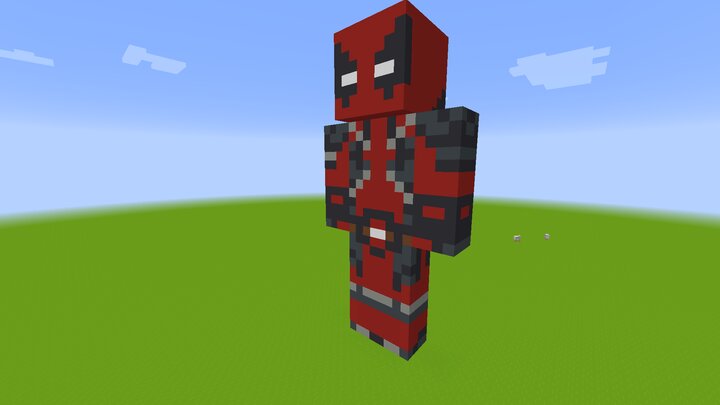 Deadpool Statue Minecraft Map